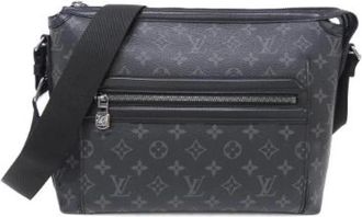 Louis Vuitton Pre-owned Odyssee Monogram Eclipse Shoulder Bag - Femme - Pre-owned - Noir - Taille: ONE Size