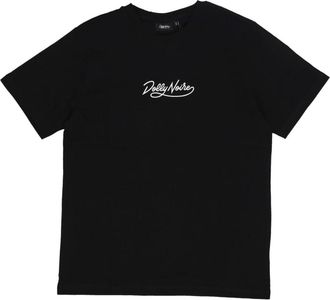 Dolly Noire Schwarzes Choke Tee Kurzarm Baumwolle - - Tops - Herren - Schwarzk - L