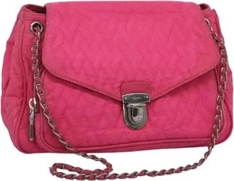 Prada Pre-owned Sac bandouli&egrave;re en nylon - Femme - Pre-owned - Rose - Taille: ONE Size