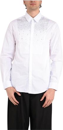 Patrizia Pepe Homme, Chemises, Blanc, Taille: 2XL Formal Chemises