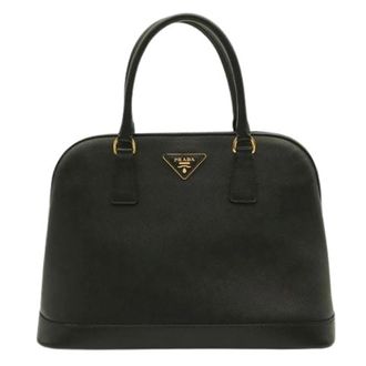 Prada Pre-owned Saffiano 2way Bag - - Pre-owned - Damen - Schwarzk - ONE SIZE