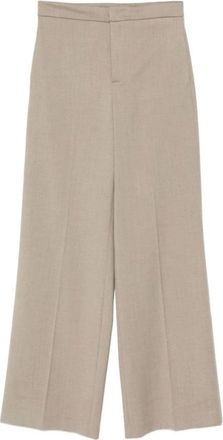 Twinset Pantalon large - Femme - Pantalons - Beige - Taille: 40 FR