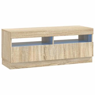 vidaXL Vidaxl Mobile Tv Led Rovere Sonoma Legno Ingegnerizzato