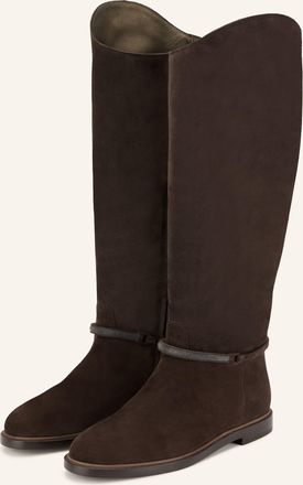 Brunello Cucinelli Brunello Cucinelli Stiefel Mit Schmucksteinen braun