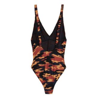 Dries Van Noten Womens Multicolor Polyester One-Piece Swimsuit Clothing