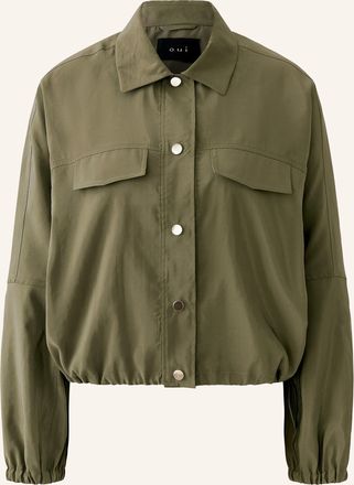 Oui Jacke gruen