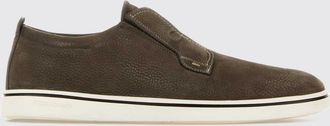 Ferragamo Loafer aus Nubukleder mit runder Kappe und Gummisohle