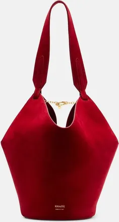 Khaite Sac Lotus Mini en daim