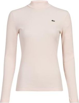 Lacoste Pull col montant en coton