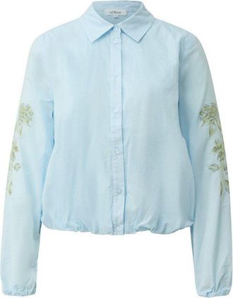 s.Oliver Langarmbluse Bluse