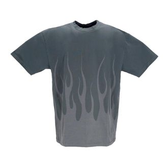 Vision Of Super Flames Herren T-Shirt Balsam Gr&uuml;n - - Tops - Herren - Gr&uuml;n - XL