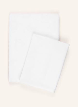 Elegante Elegante Bettw&auml;sche Poppy weiss