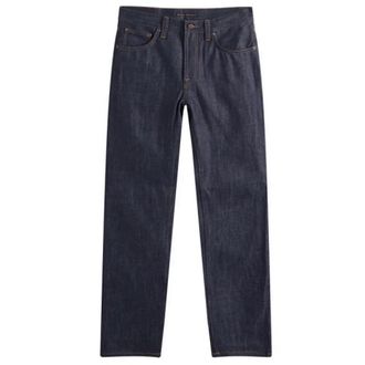Nudie Jeans Gritty Jackson Dry Old Denim Jeans - - Jeans - Herren - Blau - W36 L32