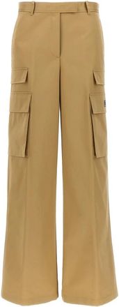 Versace Femme, Pantalons, Beige, Taille: 36 FR Pantalons