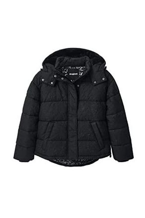 Desigual Surv&ecirc;tement rembourr&eacute; pour femme., Noir, Taille L