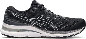 Asics Kayano 28 Stra&szlig;enlaufschuhe f&uuml;r Frauen Schwarz Wei&szlig; 43.5 EU
