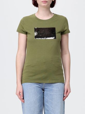 A|X Armani Exchange T-Shirt Femme couleur Kaki