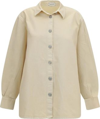 Magda Butrym Denimhemd - - Blouses & Shirts - Damen - Beige - XS