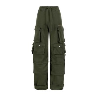 The Attico Fern Cargo Hose - - Trousers - Damen - Gr&uuml;n - XS