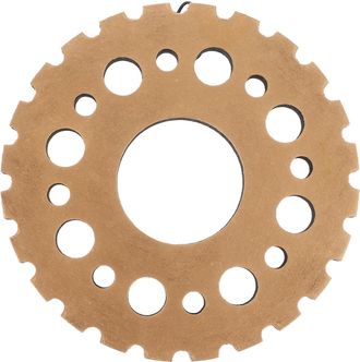 Cabilock Vintage Industrial Style Zahnrad Wanddekoration in Gold Leichtes Wandornament f&uuml;r Wohnzimmer Bar und Restaurant Charaktervolle Retro Wandkunst im Stea