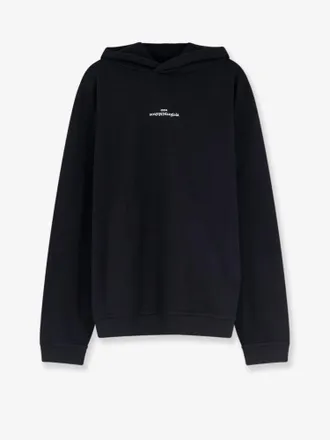 Maison Margiela Cotton sweatshirt with front embroidered logo - MAISON MARGIELA - gender_Man