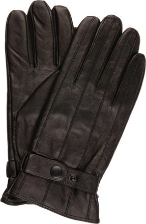 Strokesman's Strokesmans Lederhandschuhe schwarz