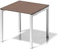 Bisley Cito Schreibtisch, 740 mm h&ouml;henfixes U-Gestell, Metall, Wn396 Dekor Nu&szlig;baum, Gestell Verkehrswei&szlig;, 80 x 80 x 74 cm