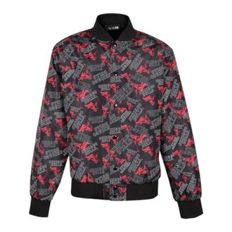 New Era Chicago Bulls All Over Print Bomber Jacket - - Jackets - Herren - Mehrfarbig - XL