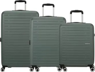 American Tourister unisex, Valises, Vert, Taille: ONE Size Aerojoy Trolley Set