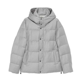 Montecore Homme, Vestes, Gris, Taille: L Piumino Imbottito in Piuma 95