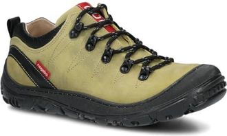 Nagaba Chaussures de randonn&eacute;e - Chaussures de Trekking - Mocassins dext&eacute;rieur F&eacute;minin Cuir v&eacute;ritable, &agrave; Lacets - Mod&egrave;le 241 Vert - 39