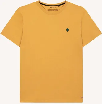 Faguo T-shirt ocre coton - ARCY