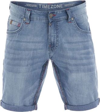 Timezone Herren Slim Scottytz Jeans Shorts, Antique Blue Wash (3636), 31W EU