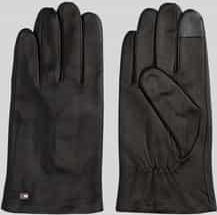 Tommy Hilfiger Handschuhe aus echtem Ziegenleder
