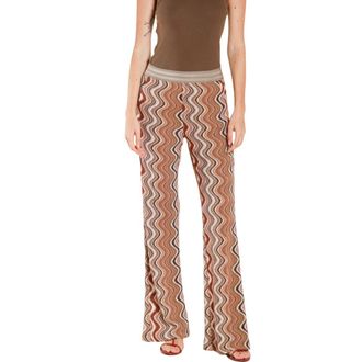 Mason's Easy Straight Elax Pants - - Trousers - Damen - Beige - S