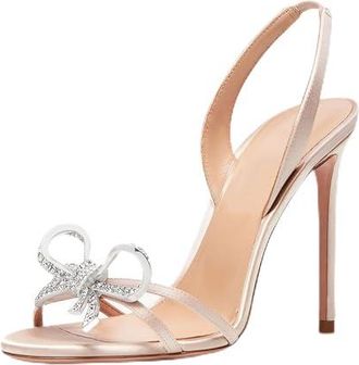 Generic Femmes Satin Chaussures De Mariée Gros Talon Bloc Soirée Robe ...