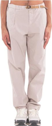 White Sand Homme, Pantalons, Blanc, Taille: M Pantalon Droit en Coton &agrave; 1 Pince