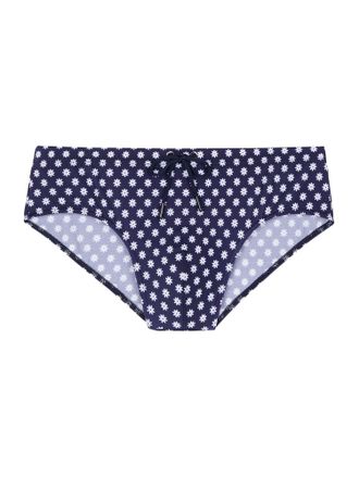 HOM Hom Herren Gordes Swim Mini Briefs Schwimm-Slips, Navy Print, 50