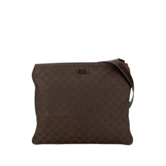 Gucci Pre-owned Canvas Crossbody Bag - - Pre-owned - Damen - Braun - ONE SIZE