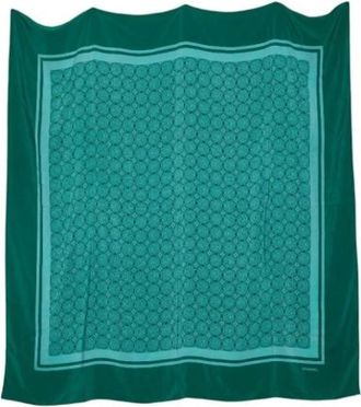 Chanel Pre-owned Stole - Femme - Pre-owned - Vert - Taille: ONE Size