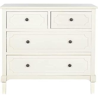 Safavieh Modern Wooden Console with Storage, in White, 80 X 35 X 75