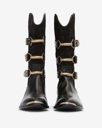 Isabel Marant Boots Mexia - Femme - Noir - Taille 36 - Isabel Marant