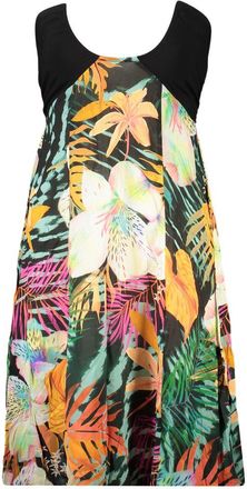 Desigual Schwarzes Viskose Damenkleid