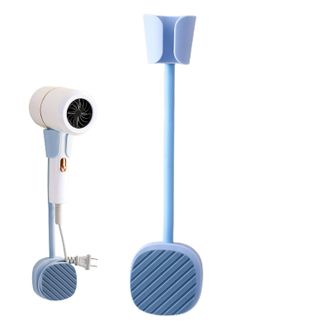 Generic Haartrocknerhalter f&uuml;r Badezimmer, F&ouml;hnhalter-Organizer,360-Grad-verstellbarer Badezimmer-F&ouml;hn-Organizer | Mit Kabelaufwicklung, stanzfreies, freih&auml;nd