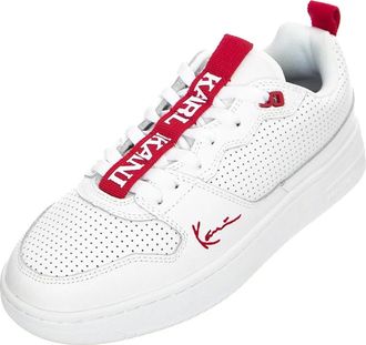 Karl Kani Homme, Chaussures, Blanc, Taille: 42 1/2 EU Scarpe Stringate Profilo Basso