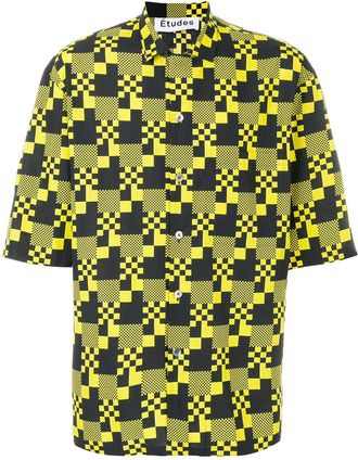&Eacute;tudes Studio Souvenir checked shirt - Schwarz