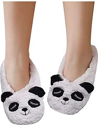Generic Chaussettes Femme Chaussettes Chaudes Femme Chaussettes Thermiques Femme De Classique Mi-Longues En Coton &Eacute;pais Motifs Kawaii Parfaites Comme Chausson