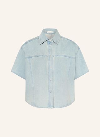 OPUS Jeansbluse Ferluna Breath blau