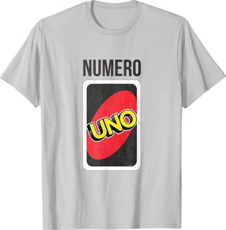 Uno Uno T-Shirt, offizielles Lizenzprodukt, Numero Uno, mehrere Farben T-Shirt