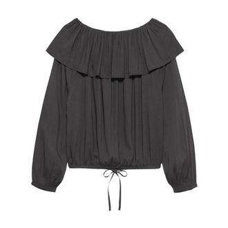 Alchemist Femme, Blouses et Chemises, Noir, Taille: 42 FR Top Pomme